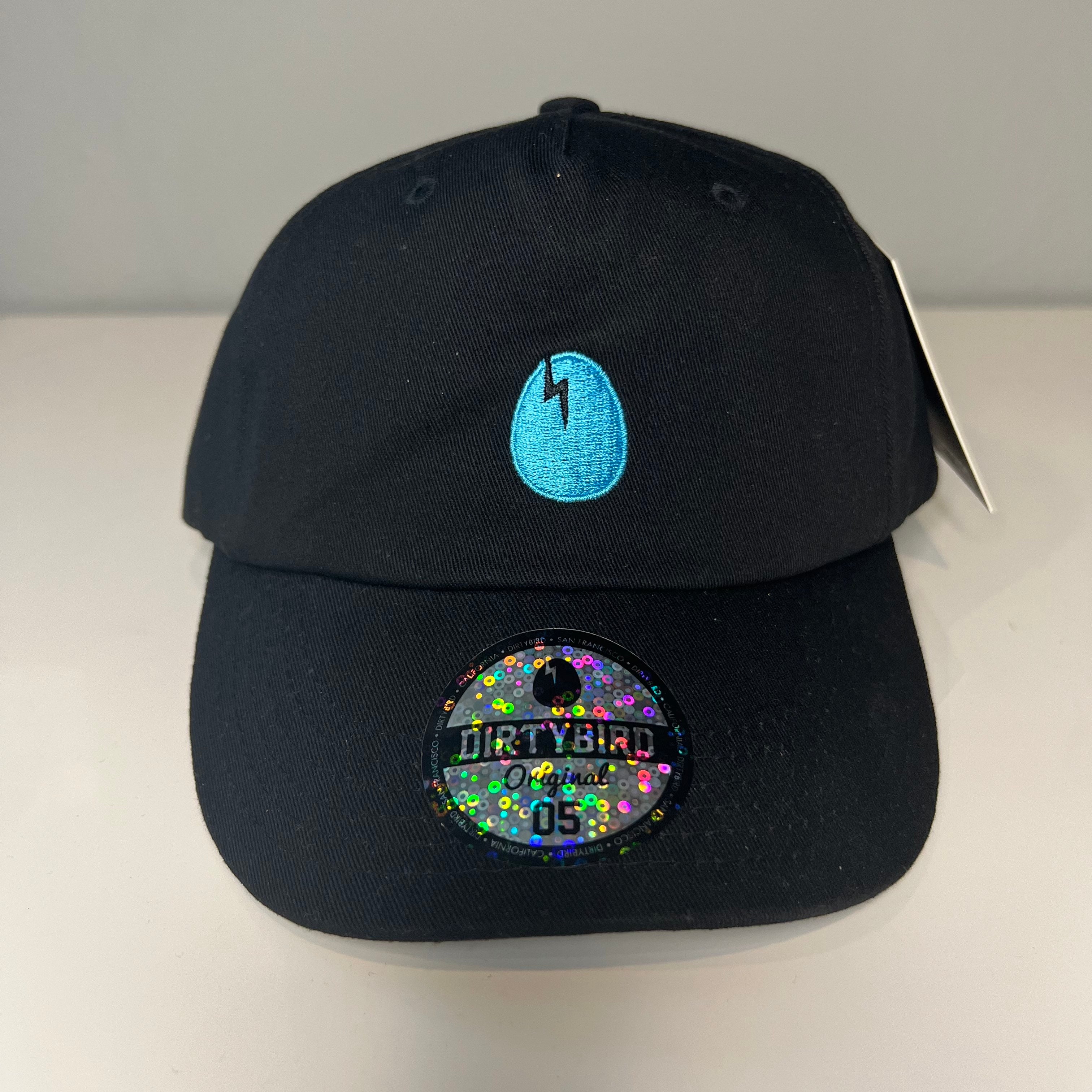 Black/Blue High Profile Hat – Dirtybird Store